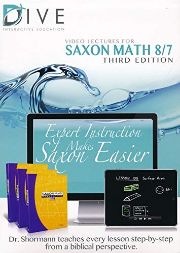 DIVE into math and science CD-ROM for Saxon 8/7 3rd edition (D.I.V.E ...