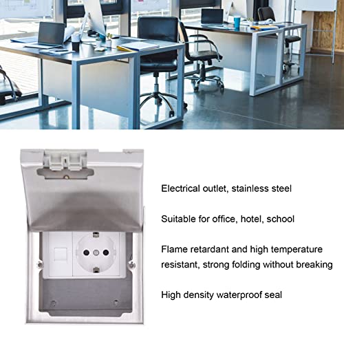 Adjustable Floor Box, AC250V 4000W 16A In Floor Electrical Box with ...