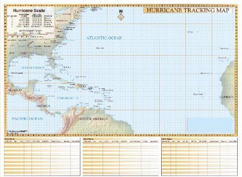 Amazon.com: Hurricane Chart (World & Continent Wall Maps ...