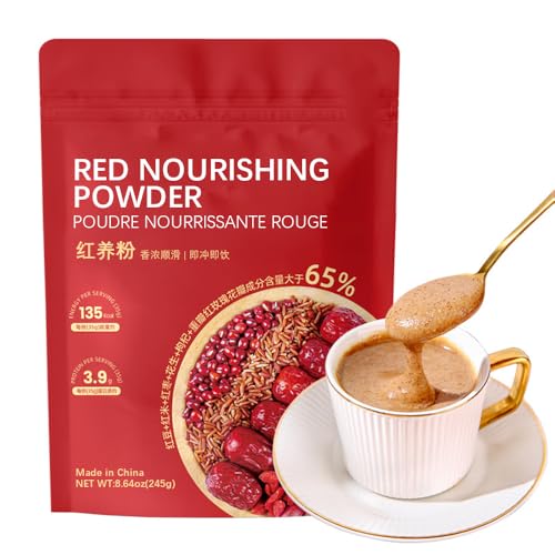 SIJIYUNLI-Red Nourishing Powder 245g /8.64oz Boiled Free Brewing ...