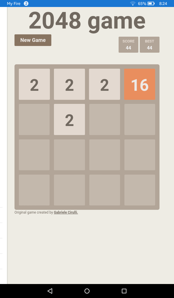 2048 game - App on Amazon Appstore