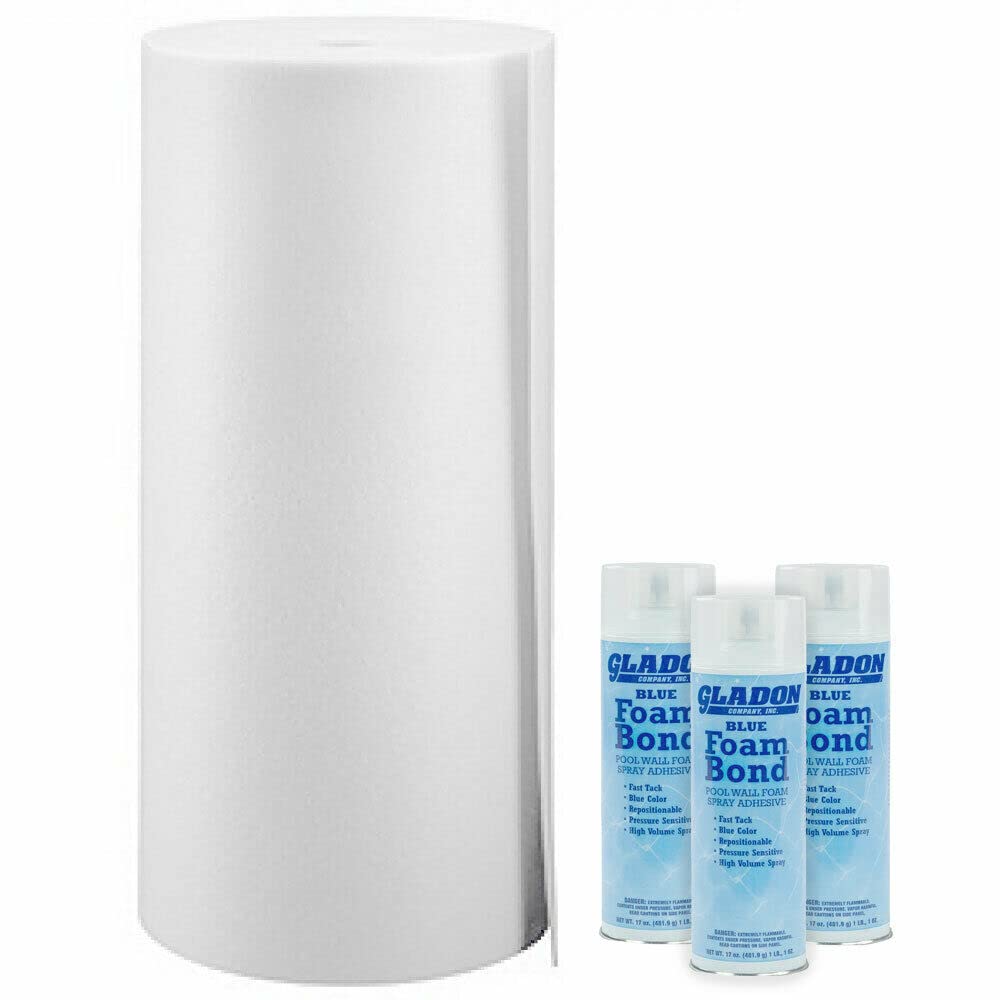 Amazon.com: SmartLine 100' Roll Wall Foam with Spray Adhesive Kit for ...