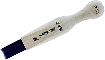 Amazon.com: Mikisyo Power Grip Japanese Wood Carving Tool 18mm Round ...