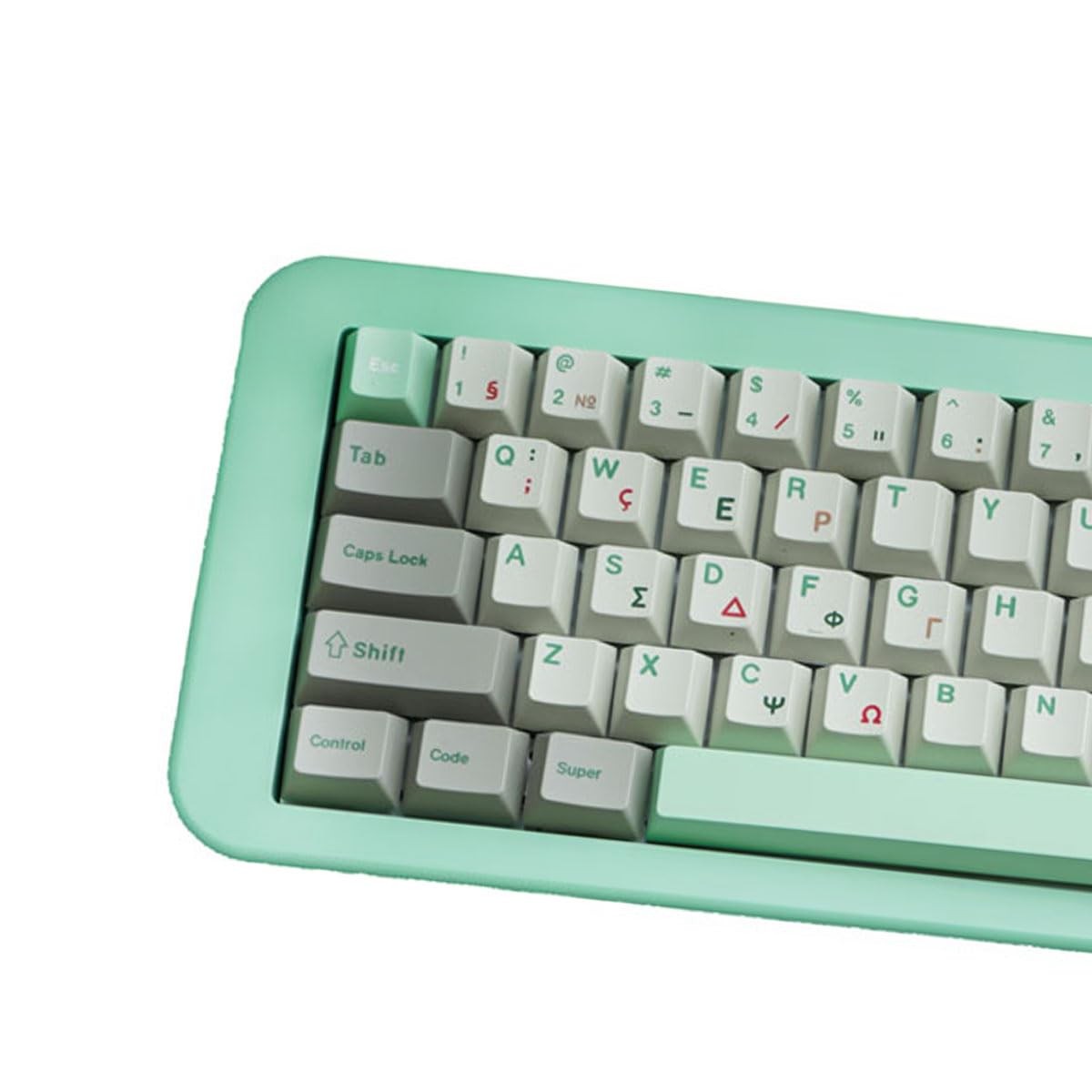Amazon.com: PBT Green Keycaps, 146 Keys Retro Cherry Profile Heat ...