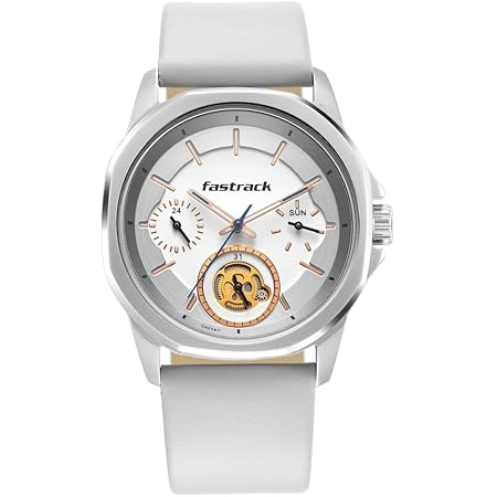 Fastrack White Dial Analog Watch for Men -3283SL01 : Amazon.in: Fashion