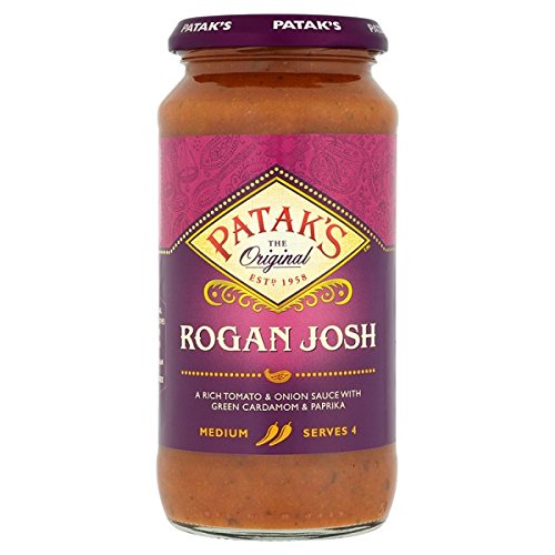 Patak's Original Rogan Josh Sauce 450 g, 6 Stück : Amazon.de ...