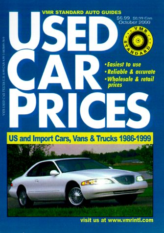 VMR Standard Used Car Prices (VMR Standard Auto Guides): Vehicle Market ...