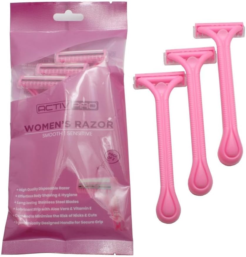 Amazon.com: ACTIVPRO Women's Razors | Combed Head to Prevent Cuts ...