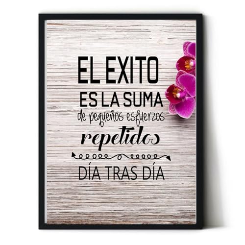 Cuadros Madera Vntage Frases Motivadoras. Láminas decorativas pared con ...