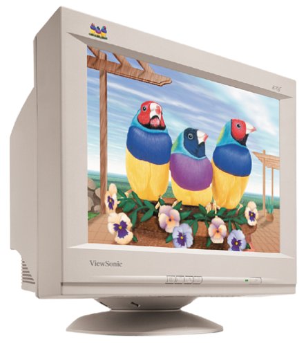 ViewSonic E70f Perfect Flat 17" CRT Monitor : Amazon.in: Computers ...