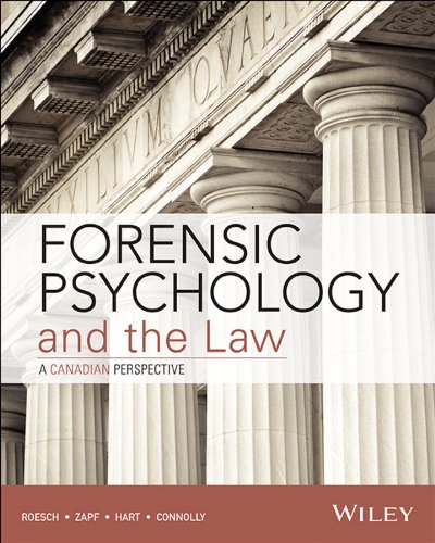 Forensic Psychology and the Law: Roesch, Ronald, Zapf, Patricia A ...