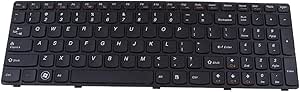 Amazon.com: Tiugochr Laptop Replacement US Layout Keyboard for Lenovo B570 B570A B570G B575 ...