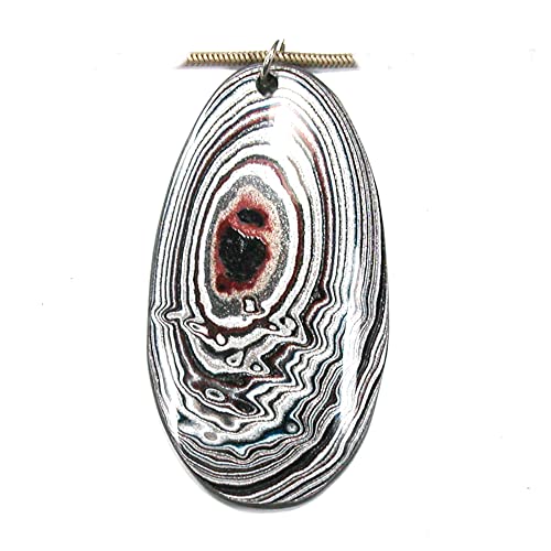 Amazon.com: DVH GM Fordite Recycled Car Paint 2 Sided Pendant 68x37x5 ...