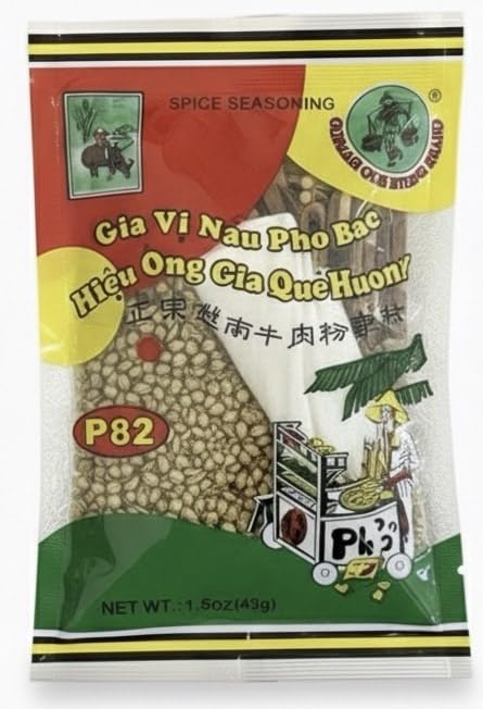 Amazon.com : Old Man Que Huong Pho Bac Spice Seasoning 1.5 oz : Grocery ...