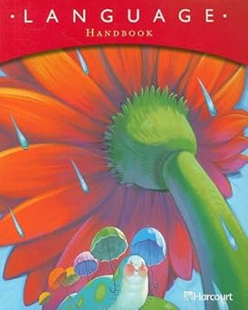 Language Handbook: Level 2 (Trophies): Harcourt: 9780153250644: Amazon ...