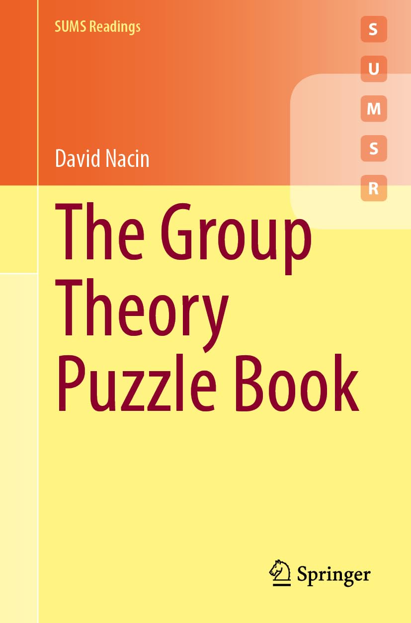 Amazon | The Group Theory Puzzle Book (Springer Undergraduate ...