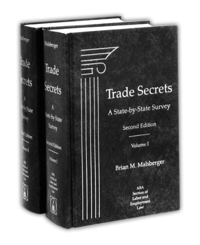 Amazon.com: Trade Secrets: A State-By-State Survey: 9781570184055 ...