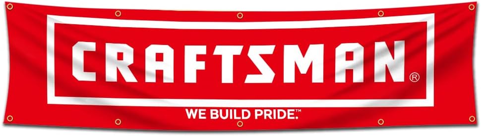 Amazon.com : Craftsman Tools Banner Craftsman Flag for Tool's Room ...