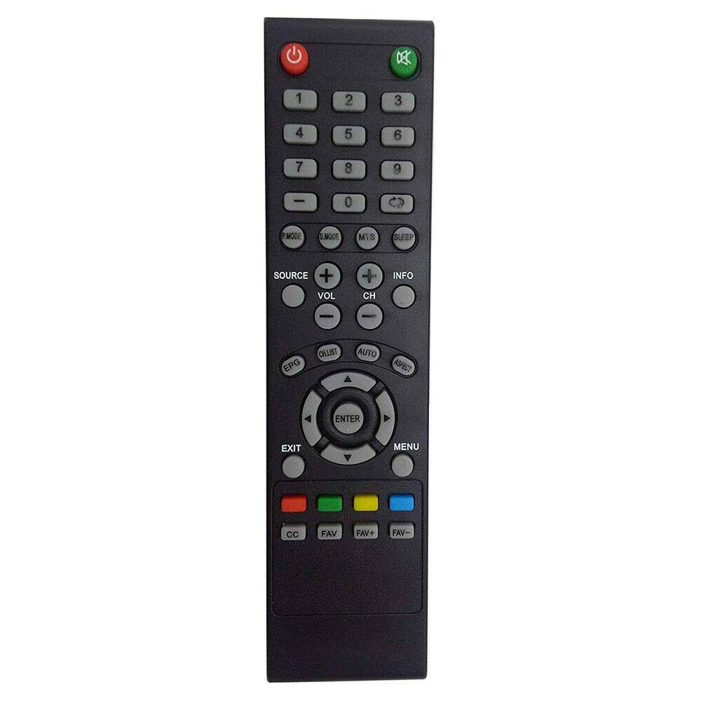 Amazon.com: XVEFAT New Replace Remote Control for PRoSCAN TV PLDED4017 ...