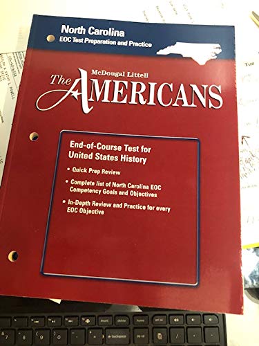 Americans, Grades 9-12 Eoc Test Practice and Review Workbook: McDougal ...