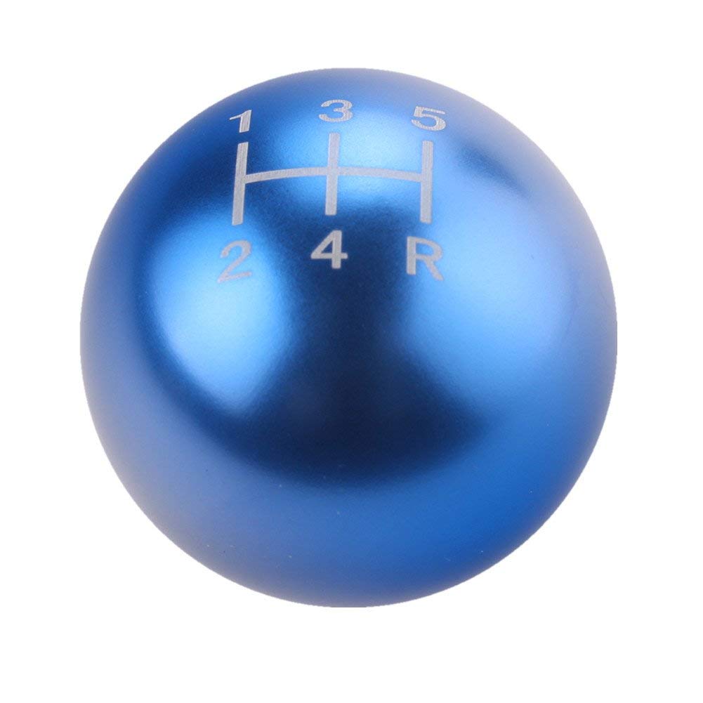 Amazon.com: DEWHEL Round Ball Billet M12x1.25 5 Speed Short Throw ...