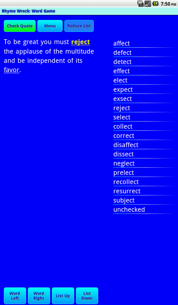 Rhyme Wreck: Word Game - App on Amazon Appstore