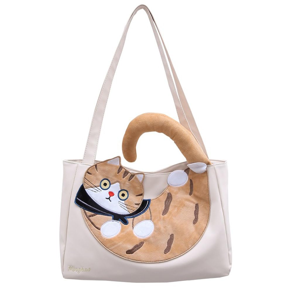 Amazon | [JIANGWEI] レデース トートバッグ 3D猫 キャンバスバッグ ショルダー トート 可愛い 大容量 肩掛けバッグ 動物柄 おしゃれ メッセンジャーバッグ ファスナー ...