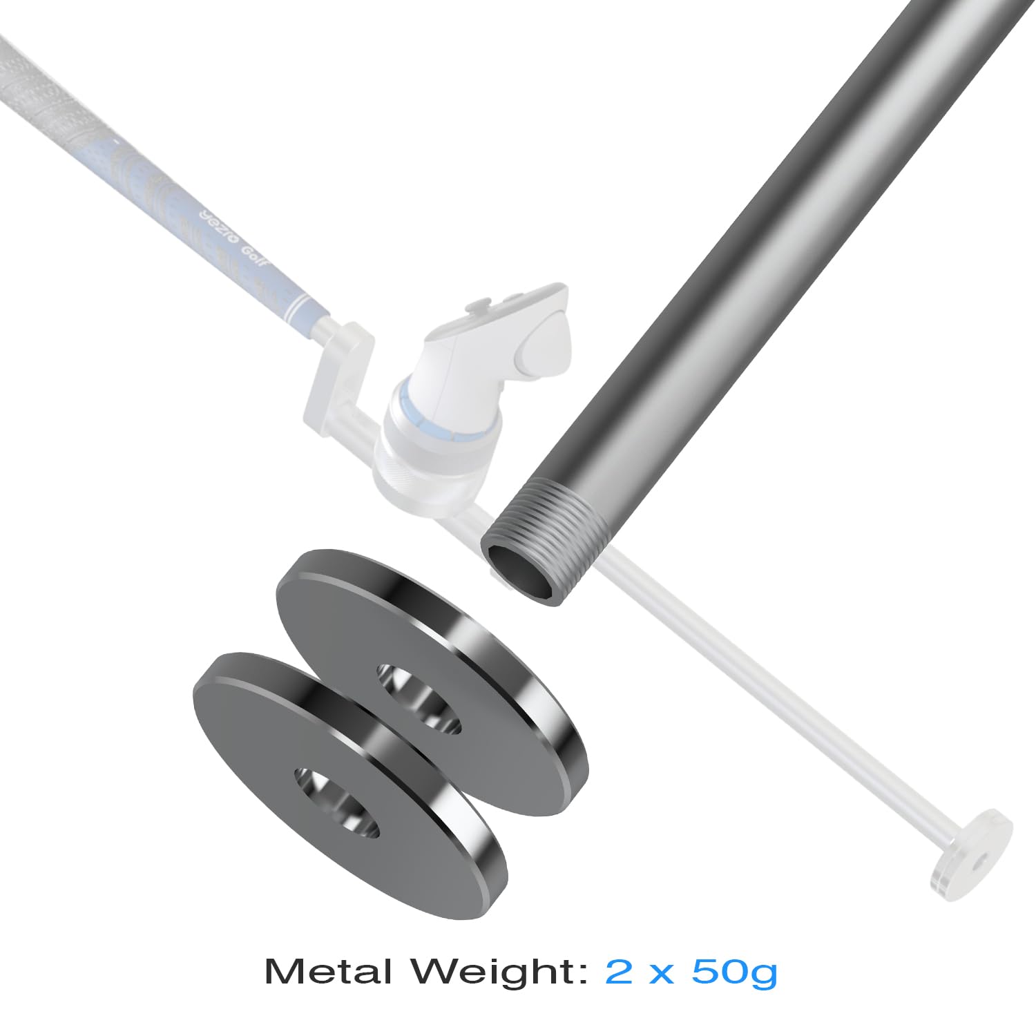 Golf Club Attachment for Meta Quest 3 - Adjustable Weight 24” Golf Club ...