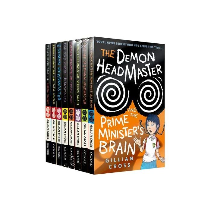 Buy Demon Headmaster Series 8 Books Collection Set by Gillian Cross ...