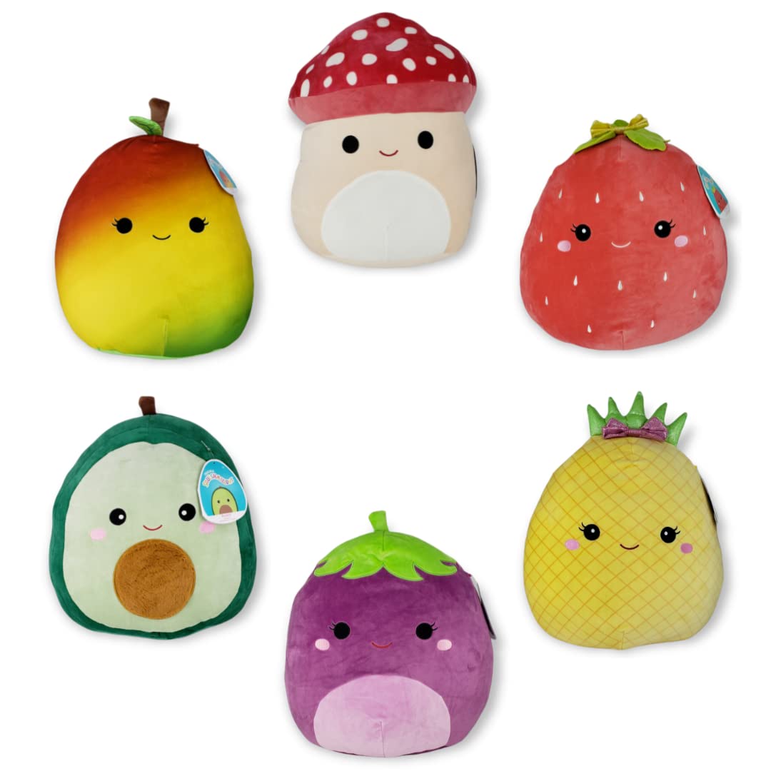 Buy SQUISHMALLOW Kellytoy - Bundle of 6pcs Squishmallows (5 Inch Each ...