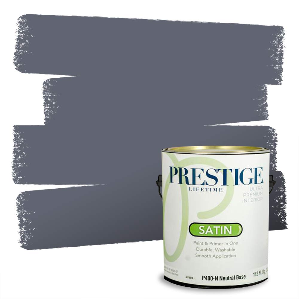 Amazon.com: PRESTIGE Interior Paint and Primer in One, Shaker Gray ...