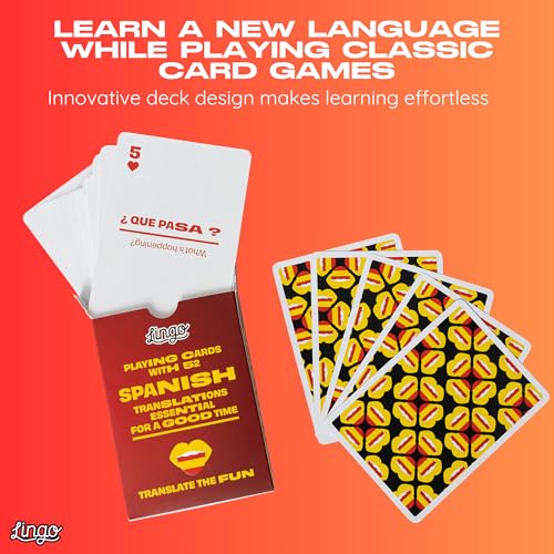 Snapklik.com : Spanish Playing Cards Travel Flashcards Learn Spanish ...