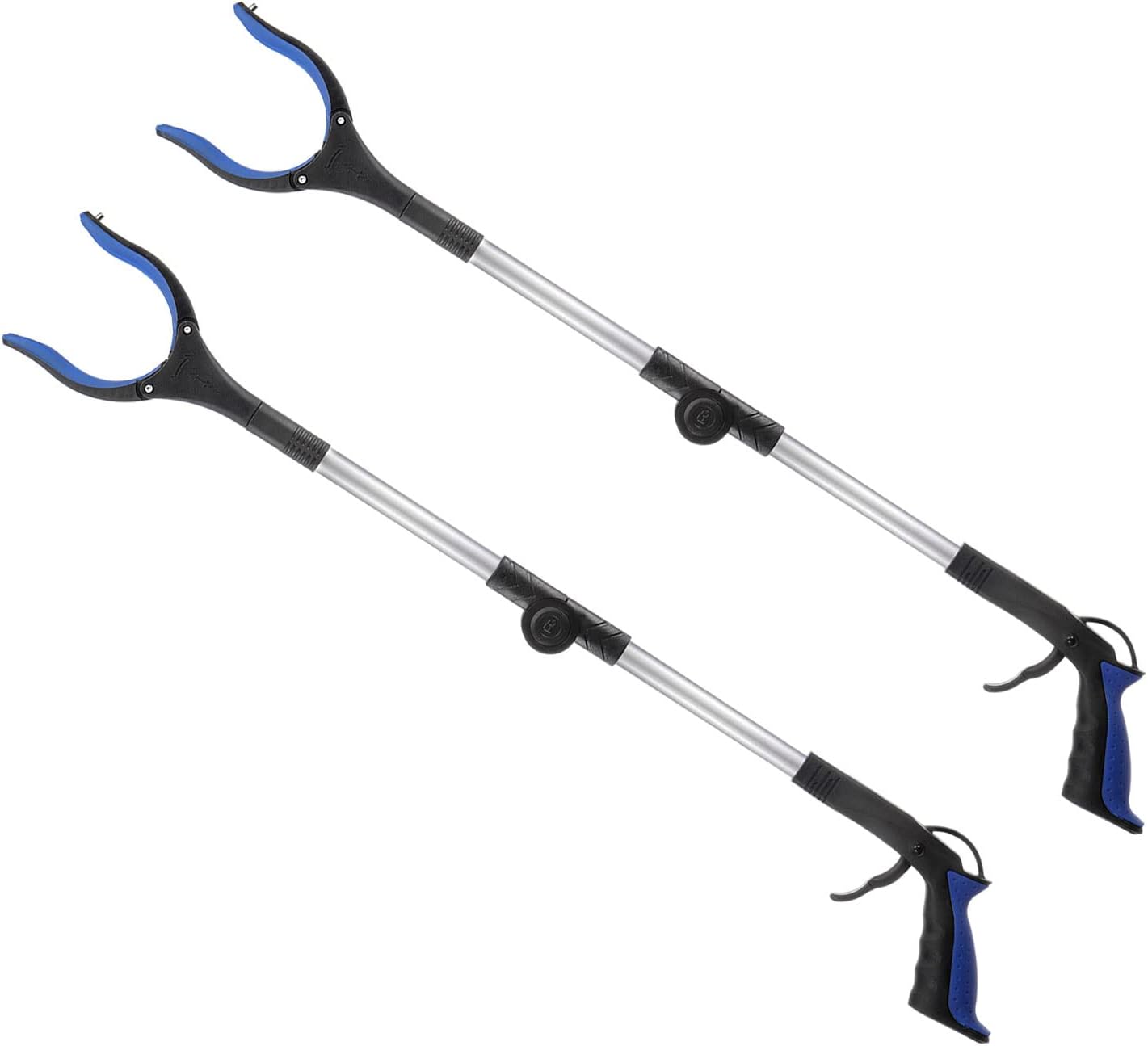 HARFINGTON 2pcs Grabber Tool 32" Extra Long Extension Grabbers Foldable ...