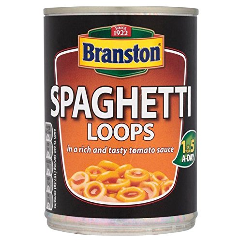 Amazon.com : Branston Spaghetti Loops in Tomato Sauce - 395g (0.87lbs ...