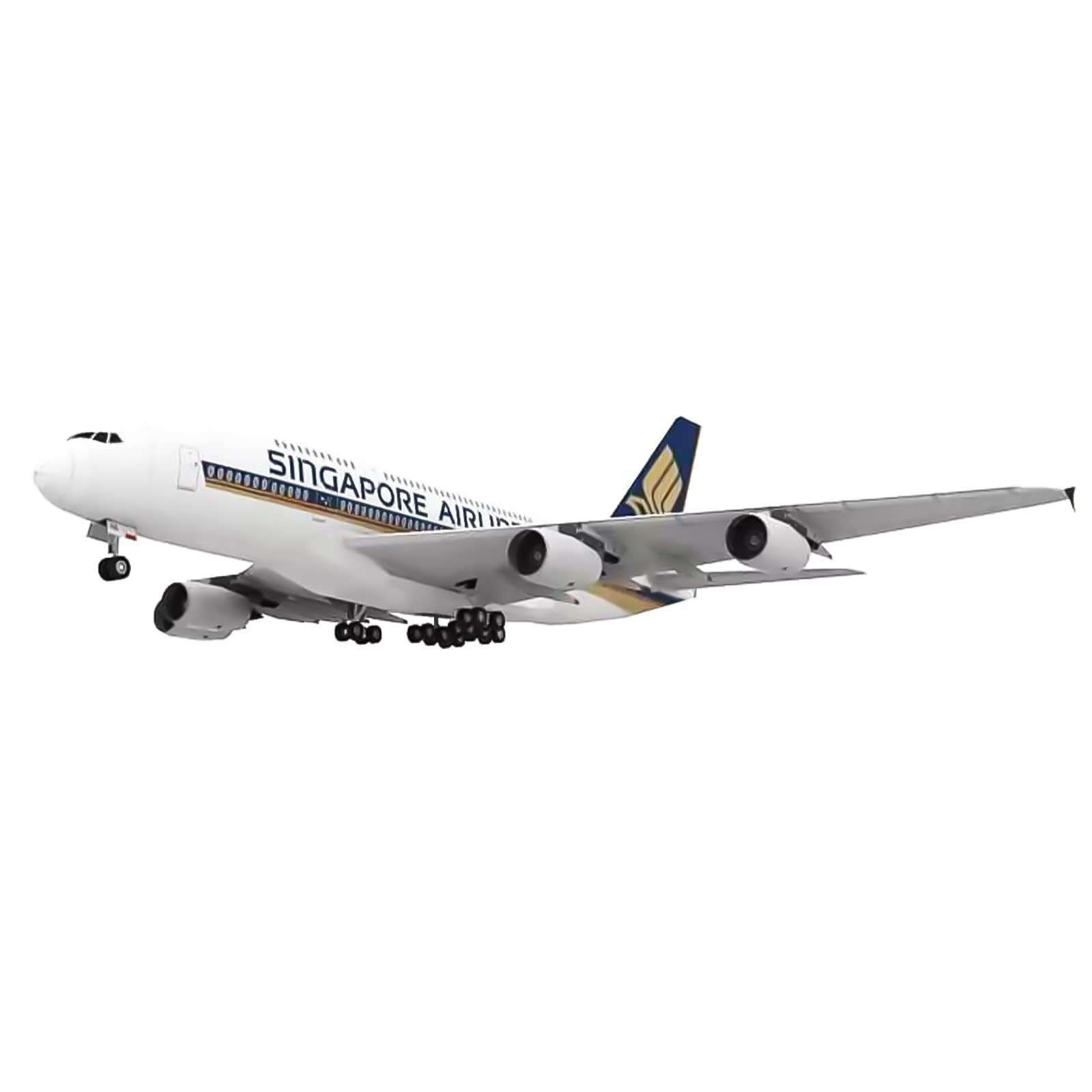 Buy DAGIJIRD 1:120 Scale Simulation Aircraft Model A380 Singapore ...