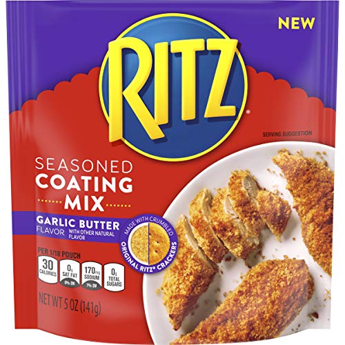 Ritz Garlic Butter Flavored Seasoned Cracker Coating Mix (6 Ct Pack, 5 ...