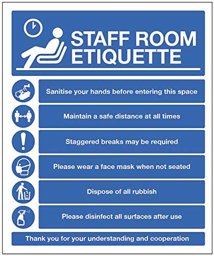 Staff Room Etiquette – COVID-19 Guidance – BigaMart