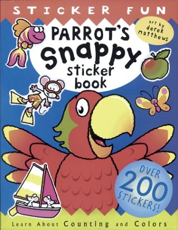 Amazon.com: Parrot's Snappy Sticker Book: A Snappy Sticker Fun Book ...