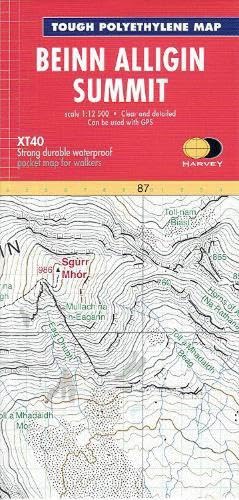 Amazon | Ben Alligin (Summit Map 1:12500) | Hiking & Camping