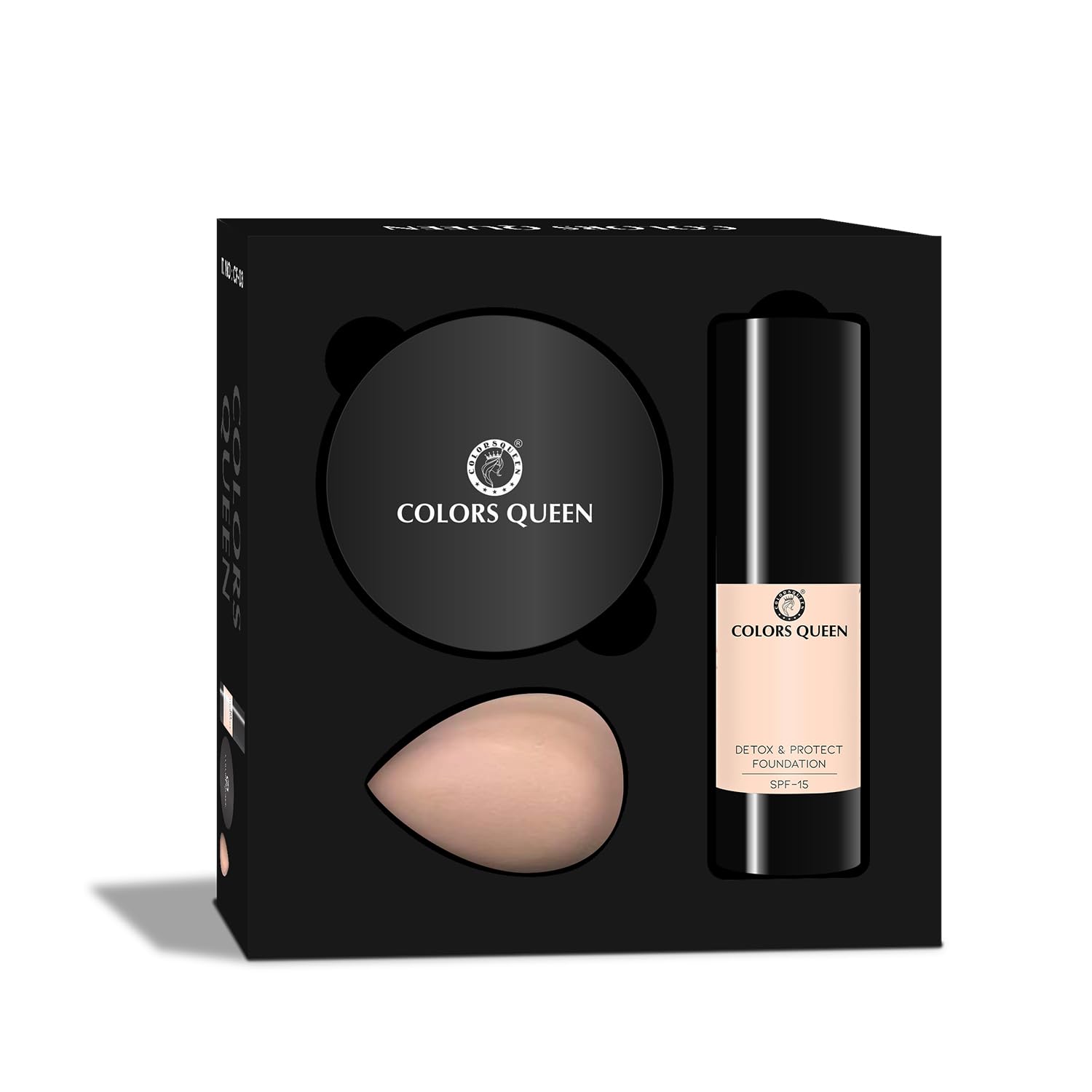 Buy Colors Queen 2 in 1 Multiple Effect Makeup Kit Combo for Women ...