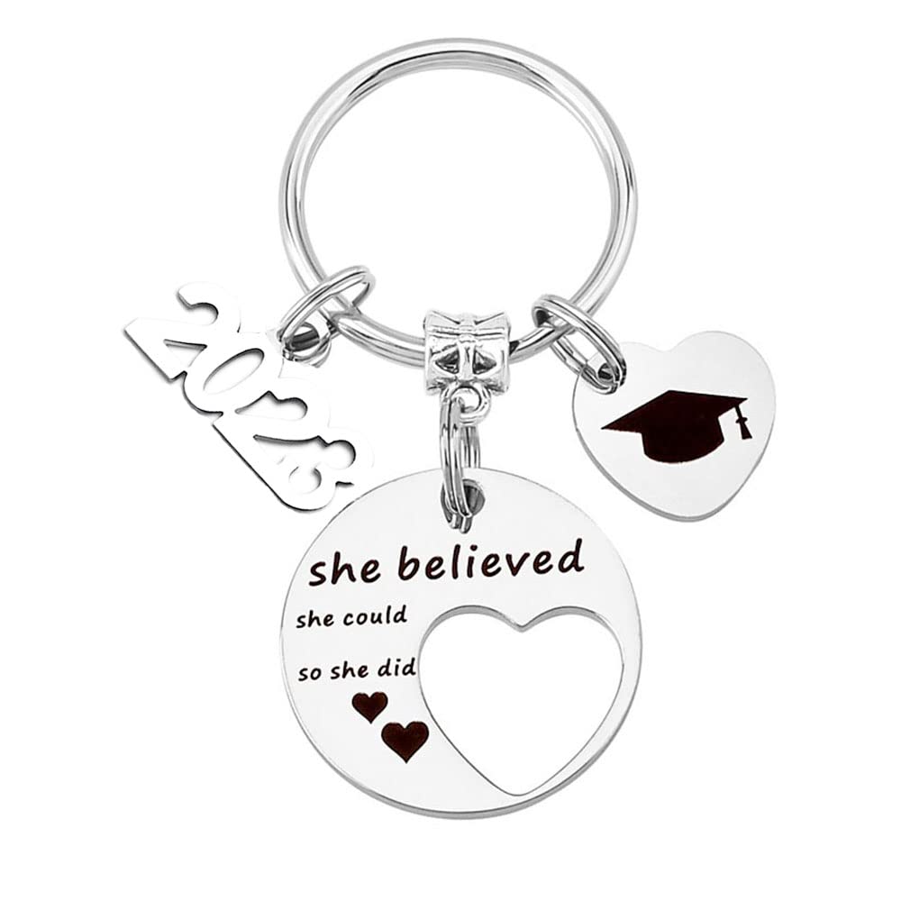Amazon.com: FY Graduation Keychain Graduation Gift for Girls Boys ...