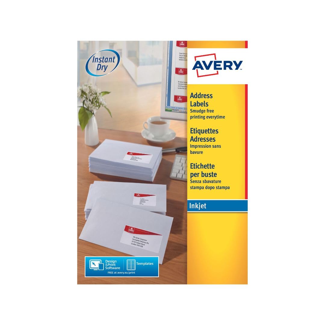 Avery Printable, Customisable Labels, mailing, Post, Parcel Labels for ...