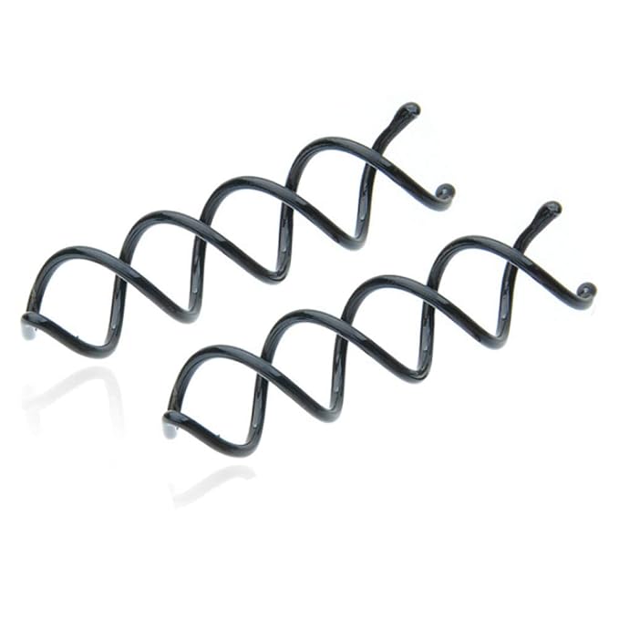 Amazon.com: 10Pcs Round Tips Spiral Bobby Hair Pins Spin Pin Hair Clip ...