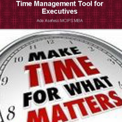 Amazon.com: Time Management Tools for Executives (Audible Audio Edition ...