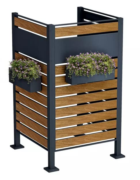 Dwd Single Wheelie Bin Hideaway 120l 240l Bin Privacy Screen ...