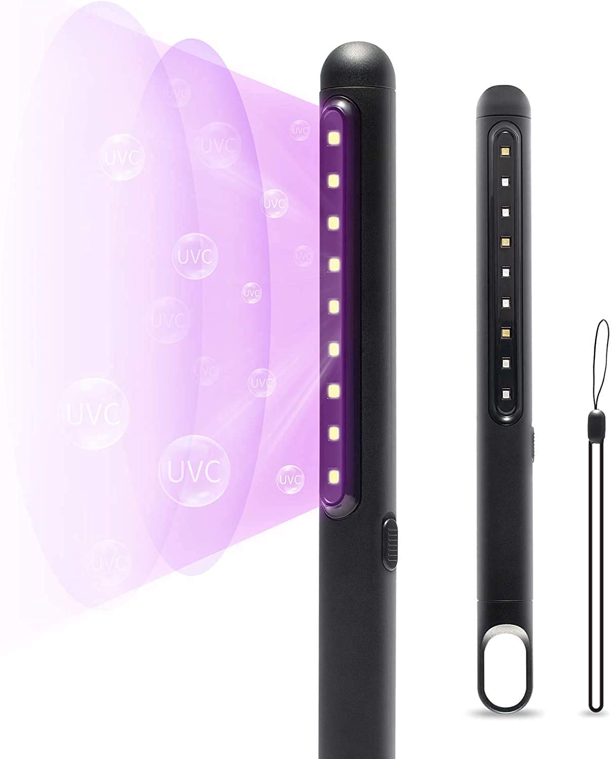 Buy GXMMAT UV Light Sanitizer Wand - Handheld Disinfection Lamp ...