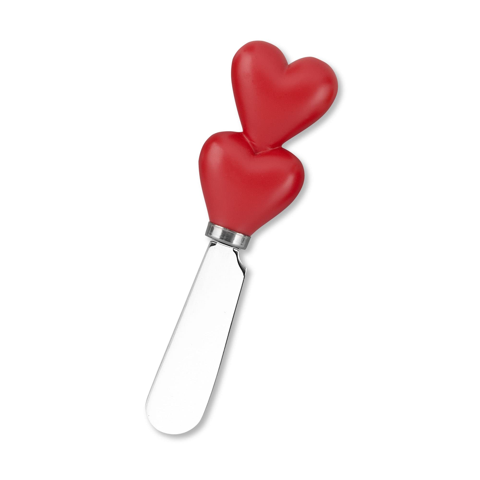 Snapklik.com : Supreme Housewares Red Heart Cheese Spreaders, Hand ...