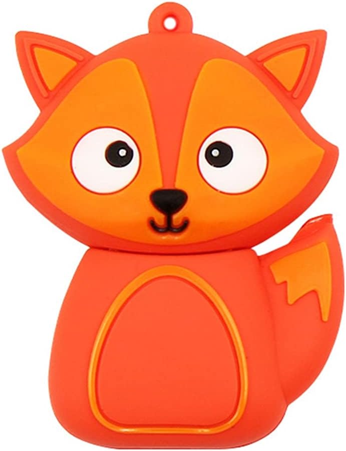 32GB USB Flash Drive Cute Animals Fox Pen Drive Memory Stick Thumb ...