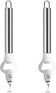 Amazon.com: Nogeqi 2pcs Church Key Can Opener 3-In-1 Can Punch Opener ...