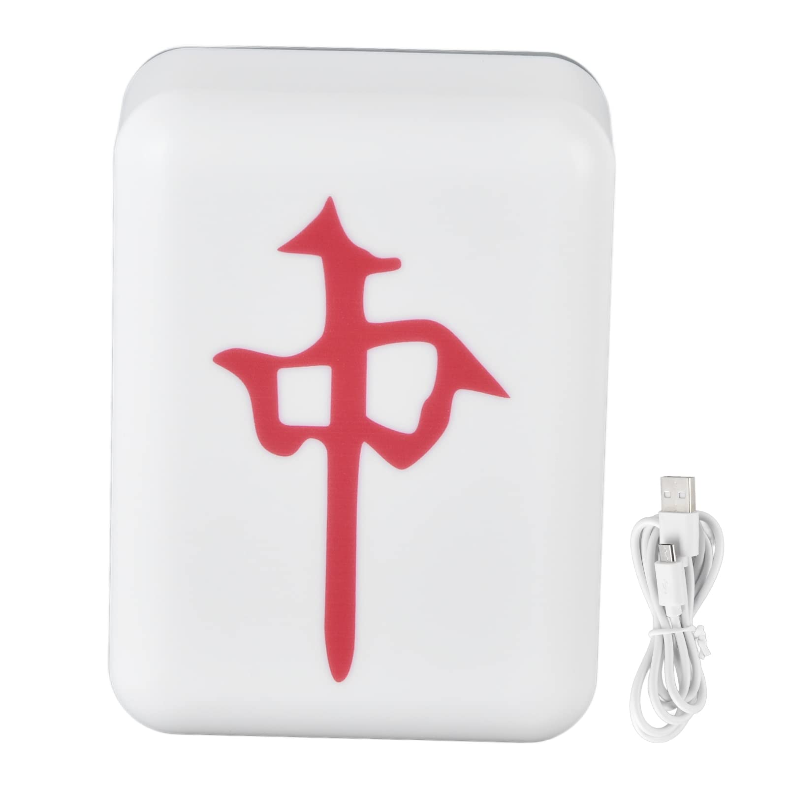 Mahjong Night Light USB Rechargeable Bedside Night Lamp Mahjong Desk ...